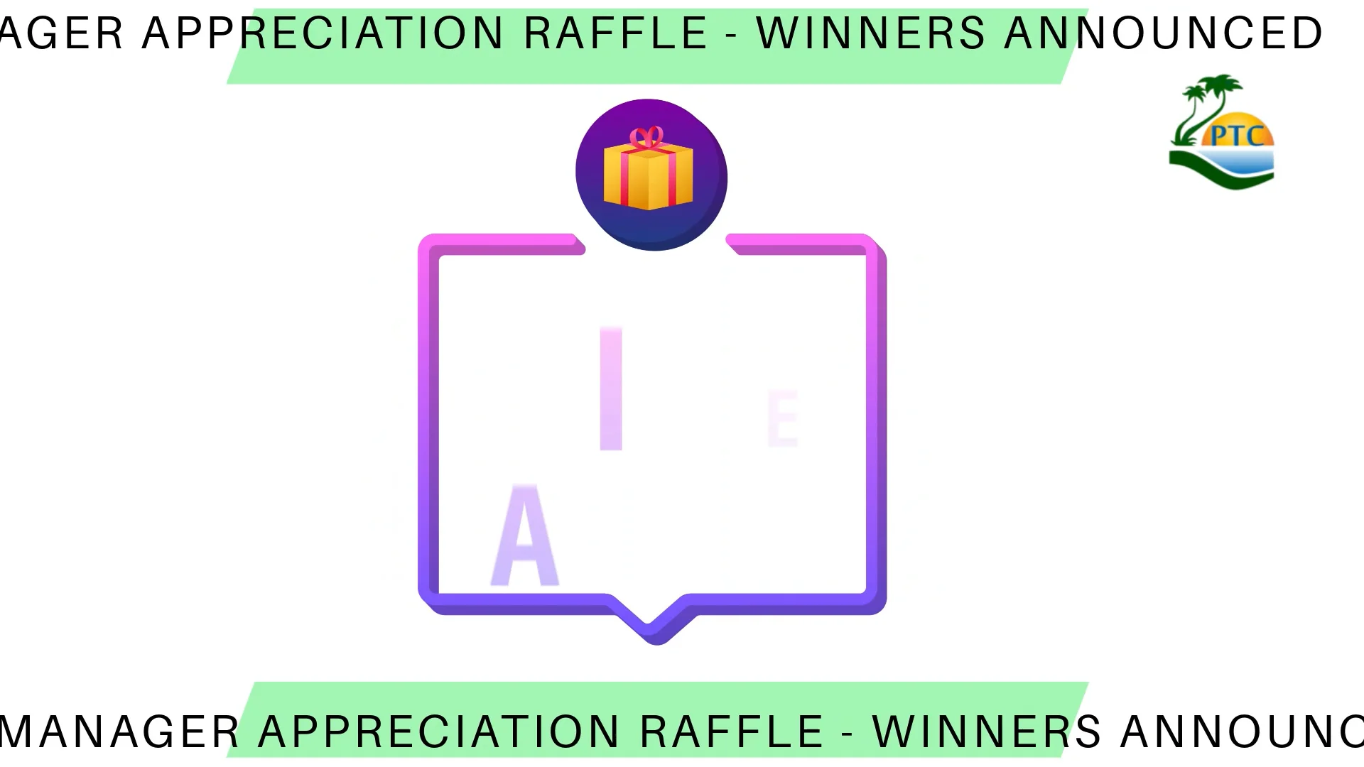 MARCH MANAGER APPRECIATION RAFFLE - WINNERS ANNOUNCED