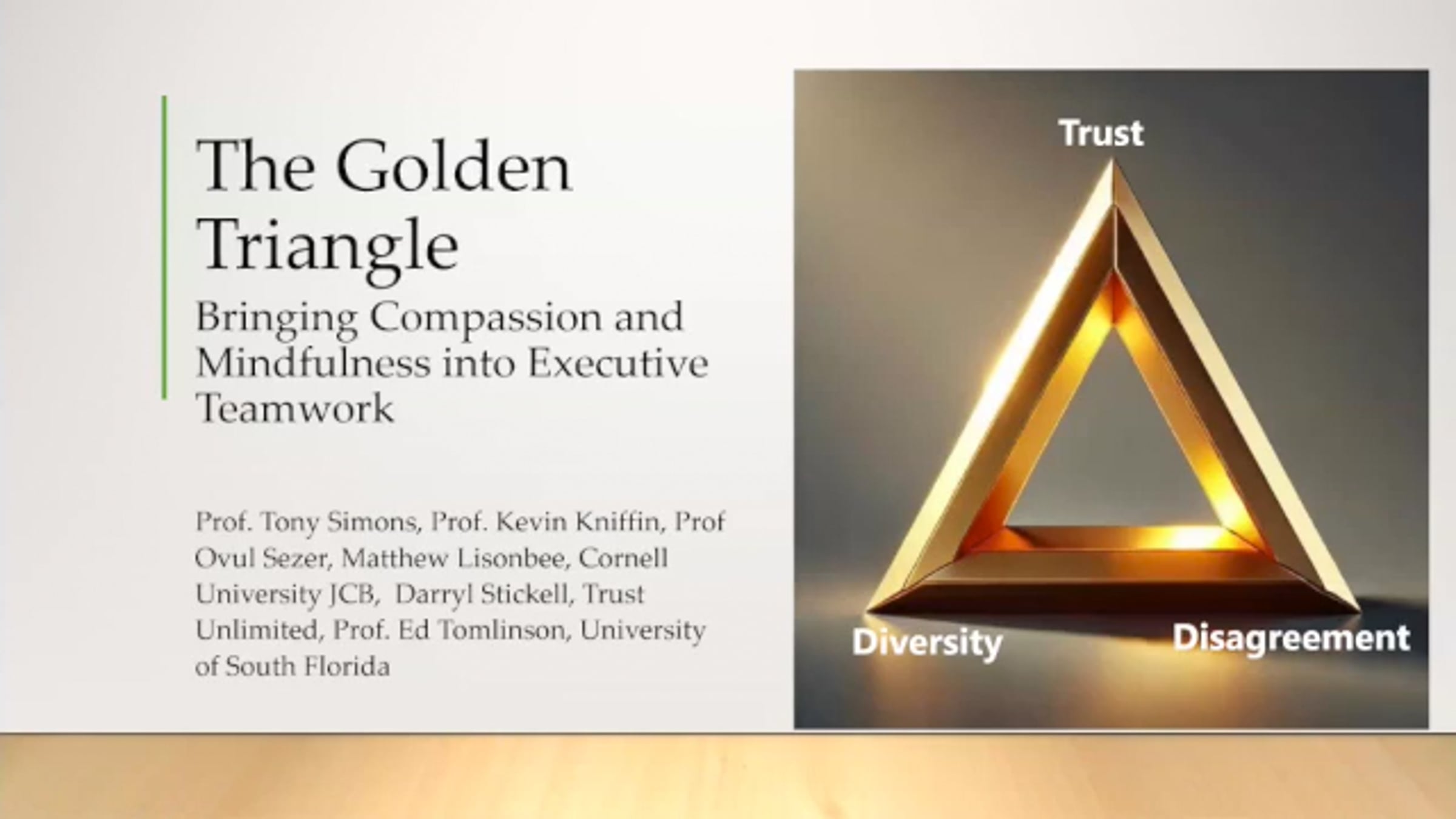 "The Golden Triangle: Bringing Compassion and Mindfulness into ...