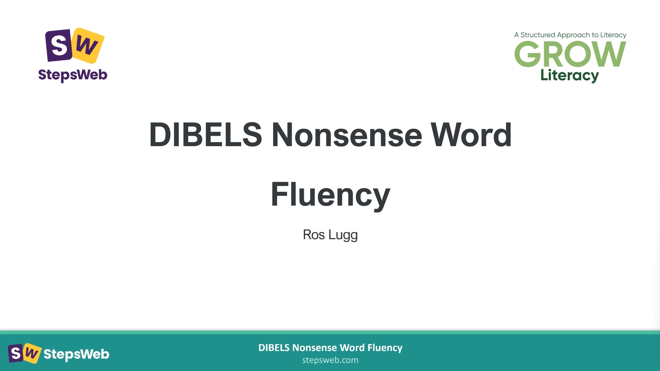 DIBELS Nonsense Word Fluency Test