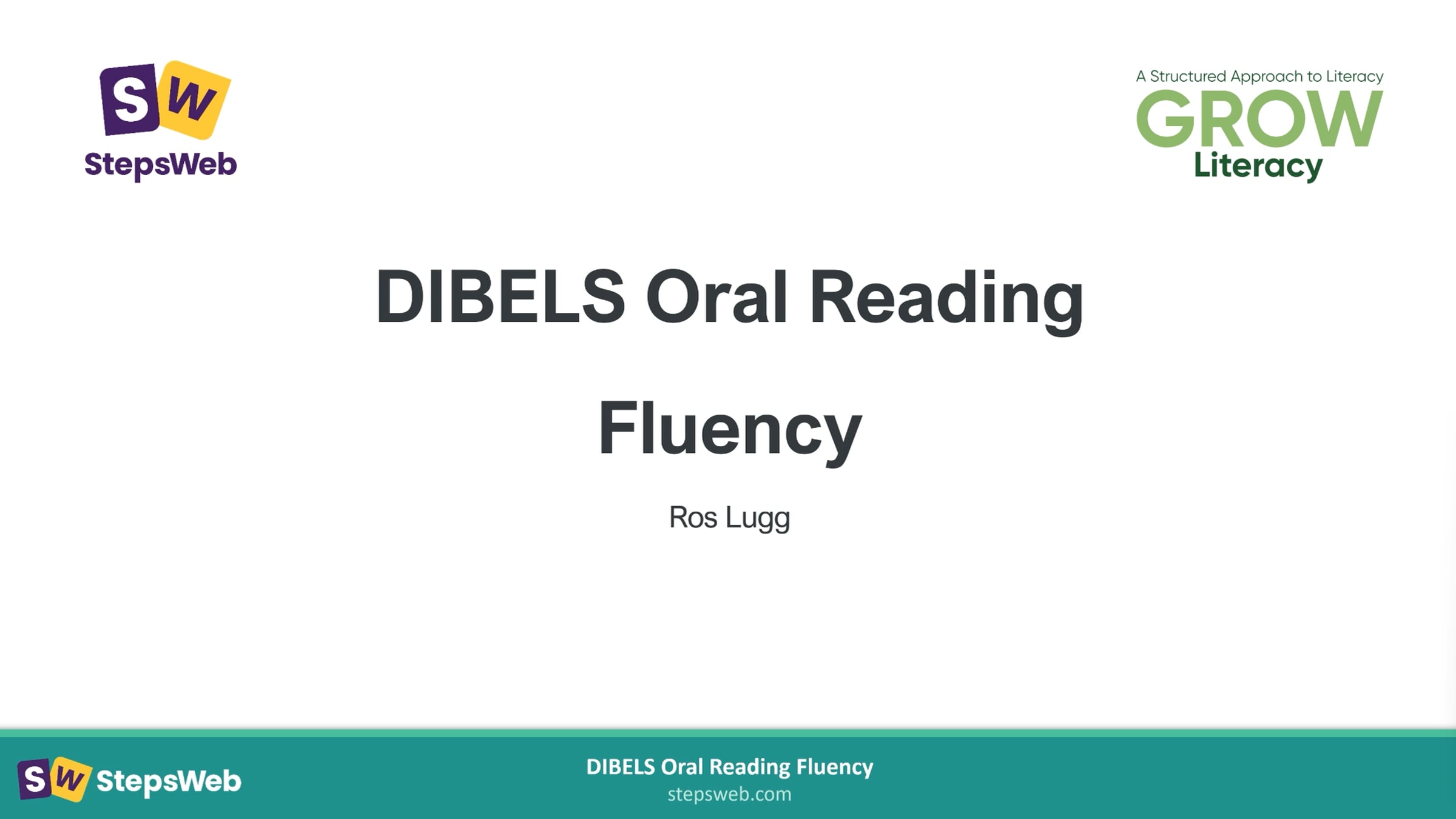 DIBELS Oral Reading Fluency