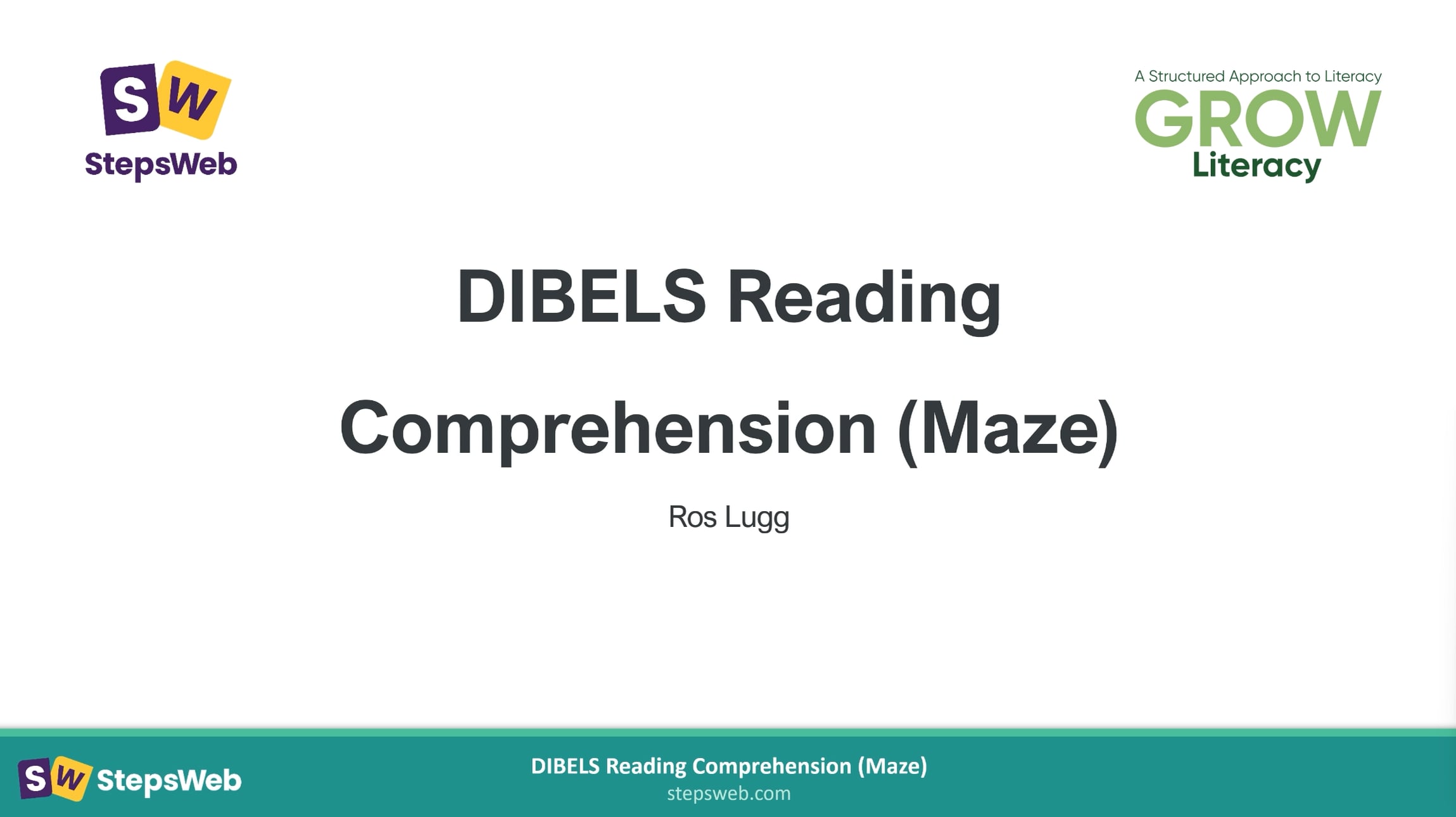 DIBELS Reading Comprehension (MAZE)