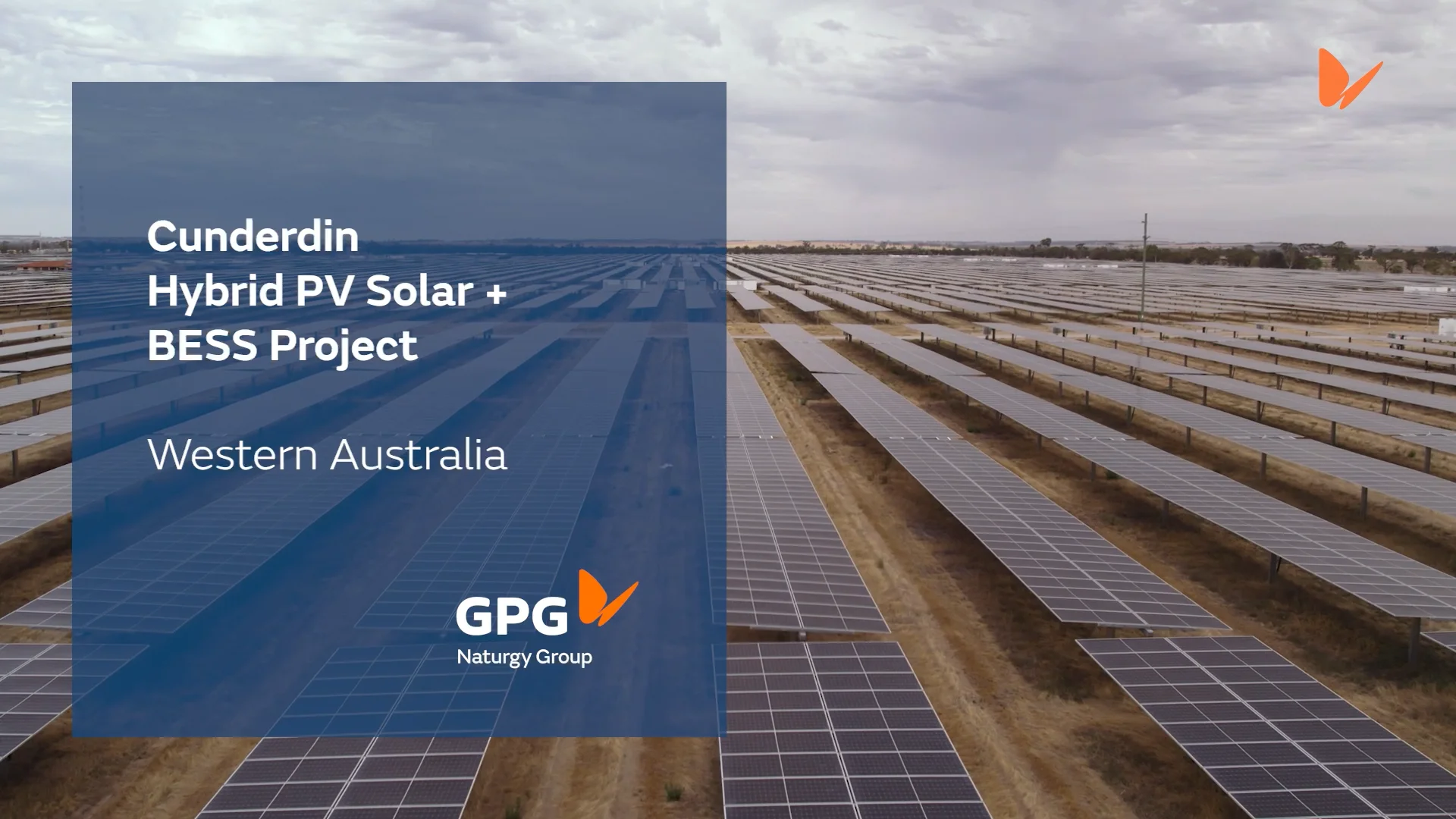 GPGA | Cunderdin Hybrid PV Solar + BESS Project