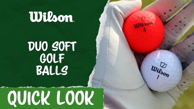 Wilson Duo Soft Green Golf Balls