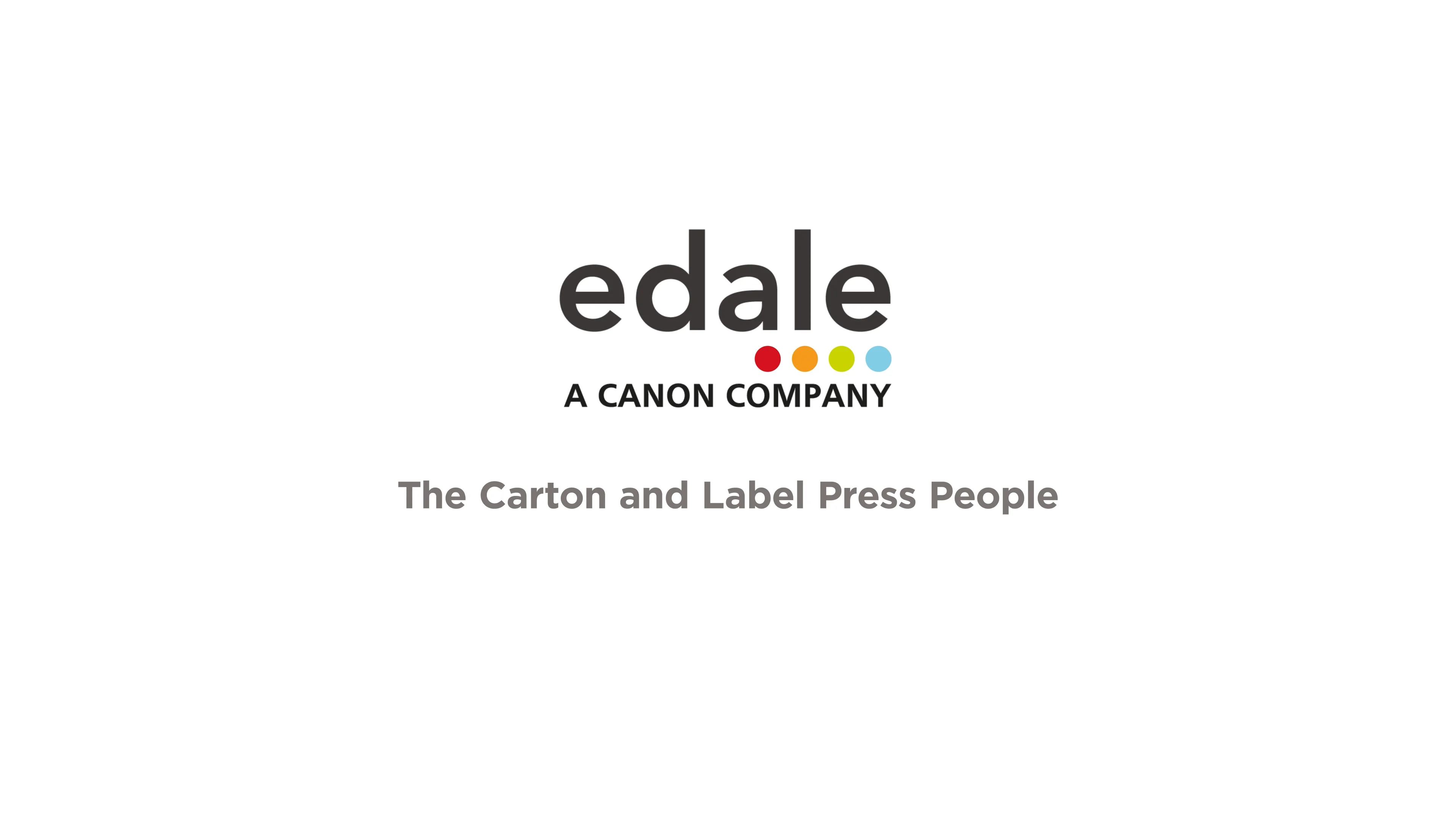 Edale - The carton & label press people