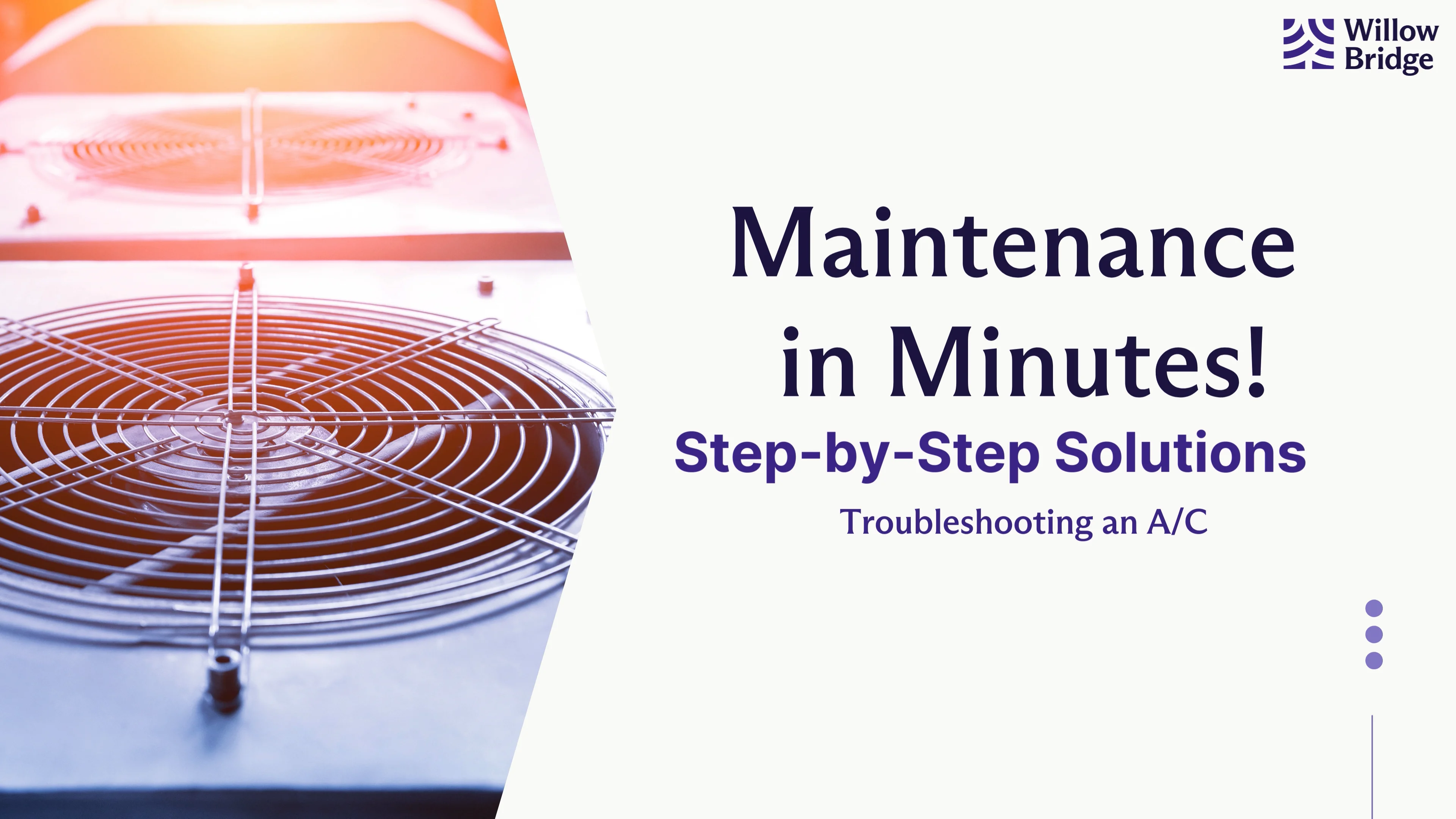 Troubleshooting an AC