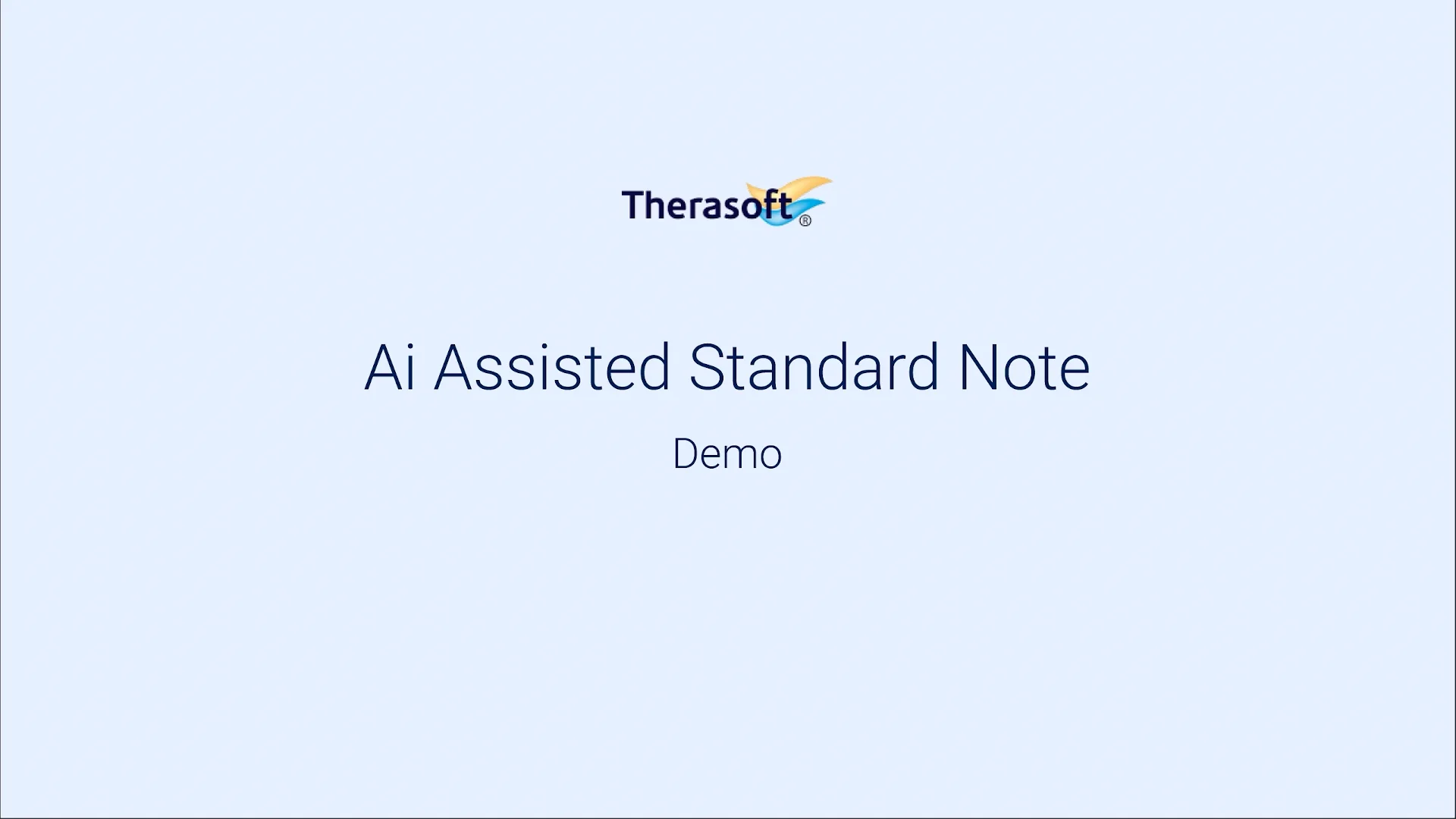 AI Assisted Note Demo