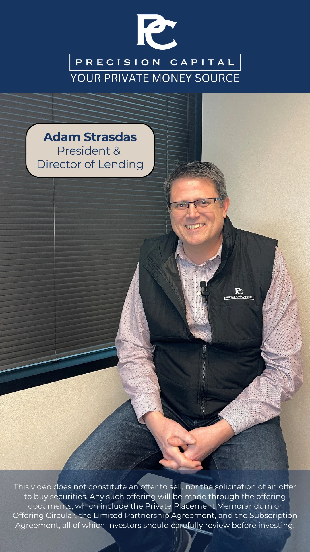 A GENERAL NOTE FROM THE PRESIDENT & DIRECTOR OF LENDING - April 2025