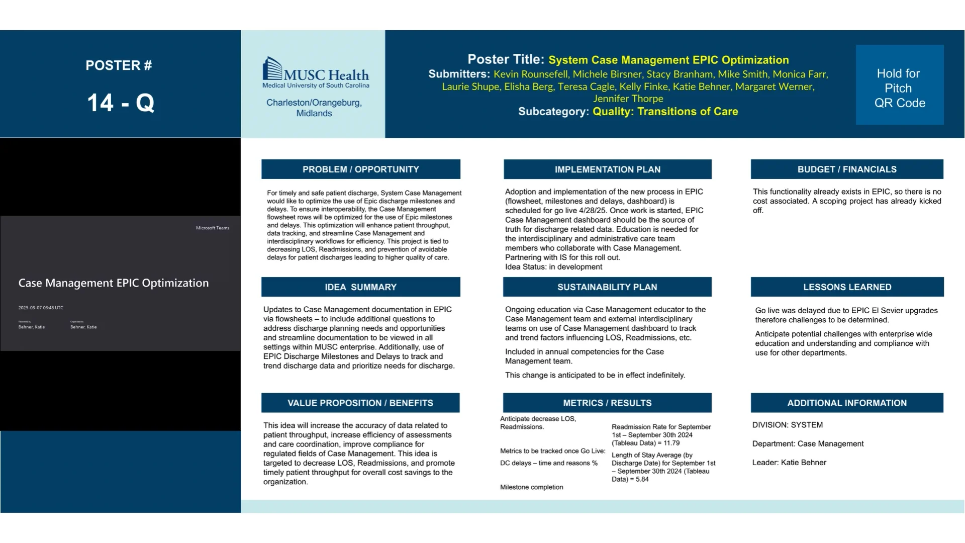 14Q System Case Management