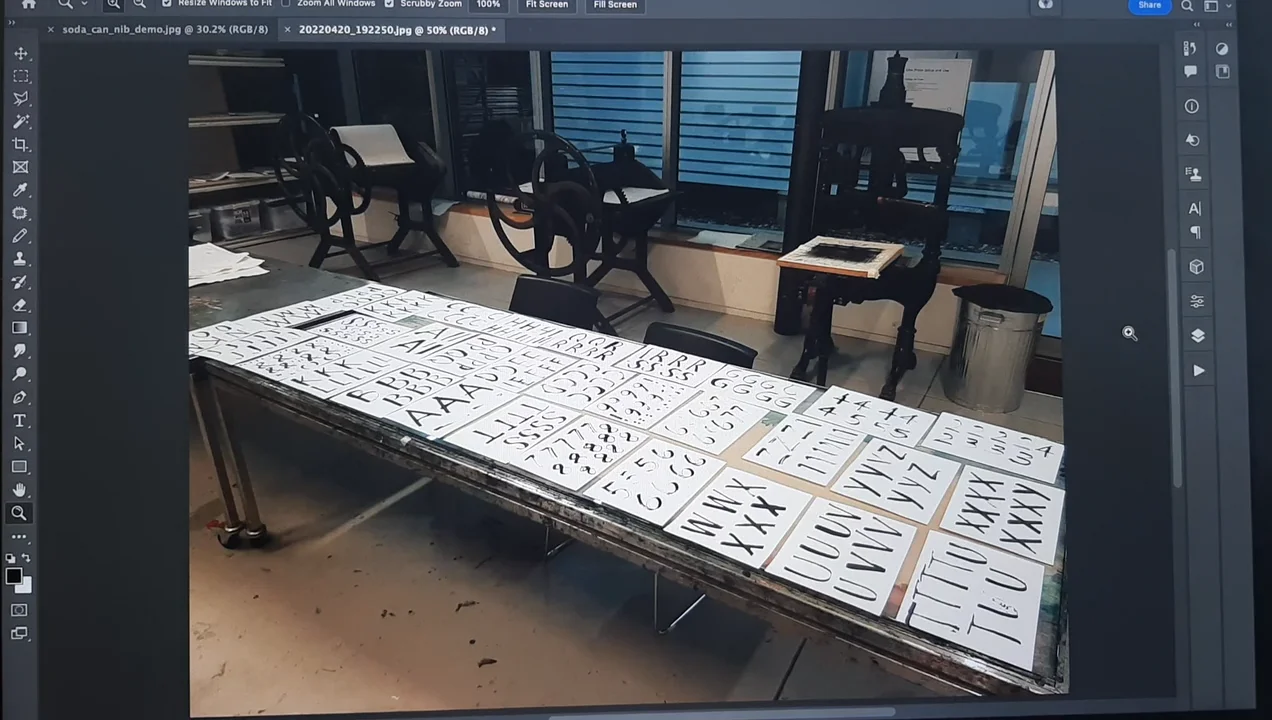 Type Design Illustrator to FontLab