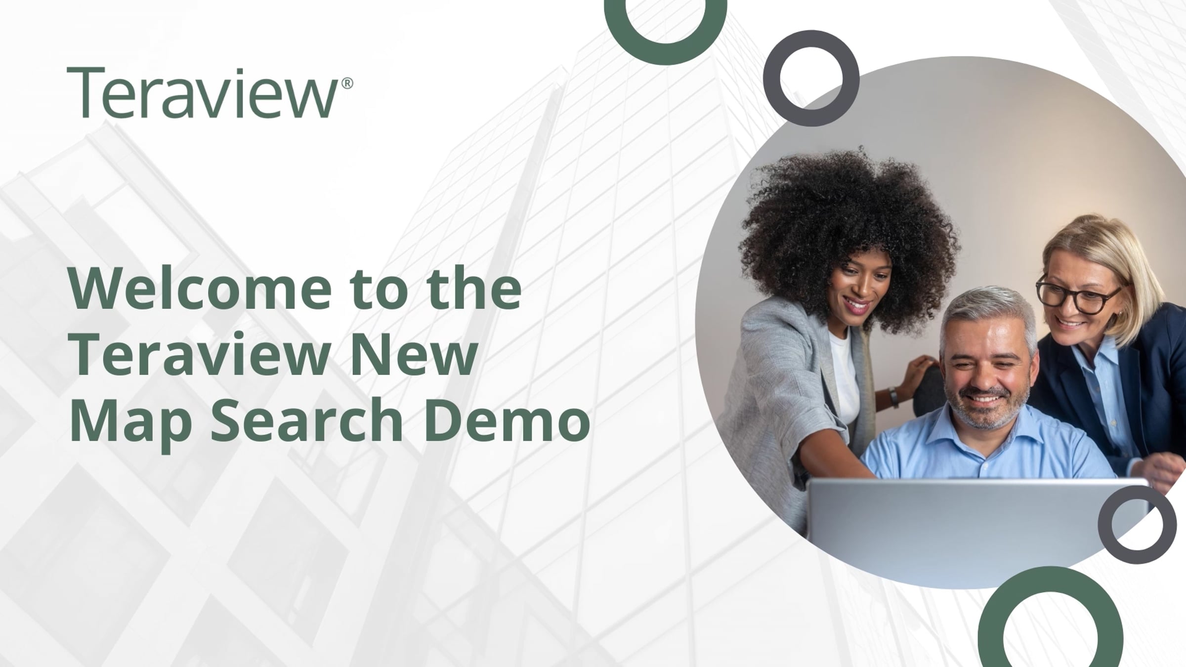 Teraview New Map Search Demo