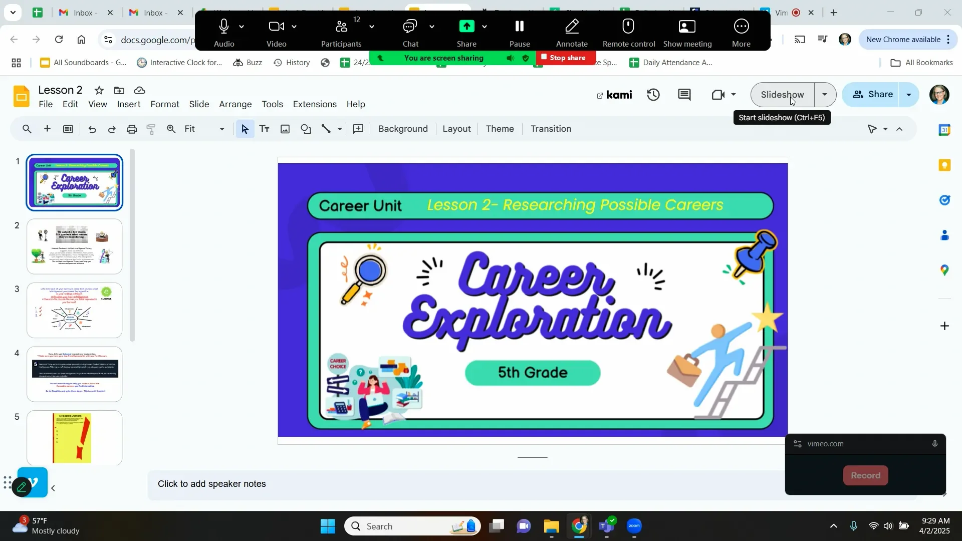 Career Exploration - Lesson 2: Researching Possible Careers