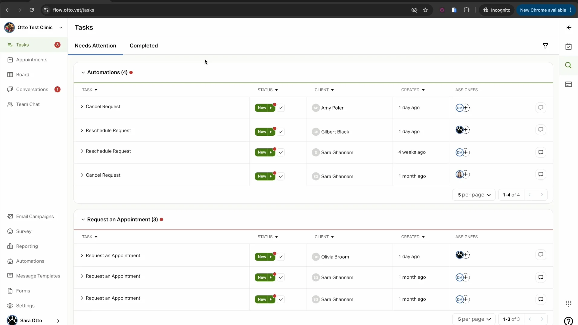What is Task Manager & What kind of Tasks are automatically created?