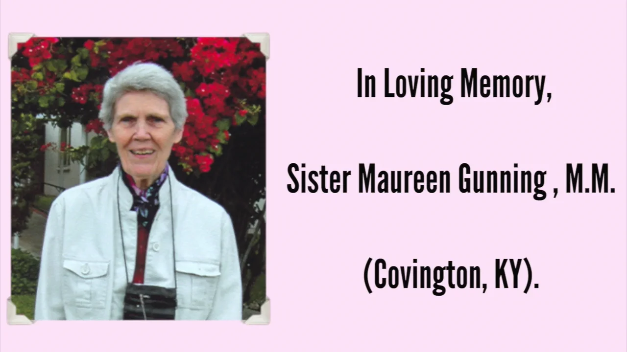Sister Maureen Gunning, M.M.