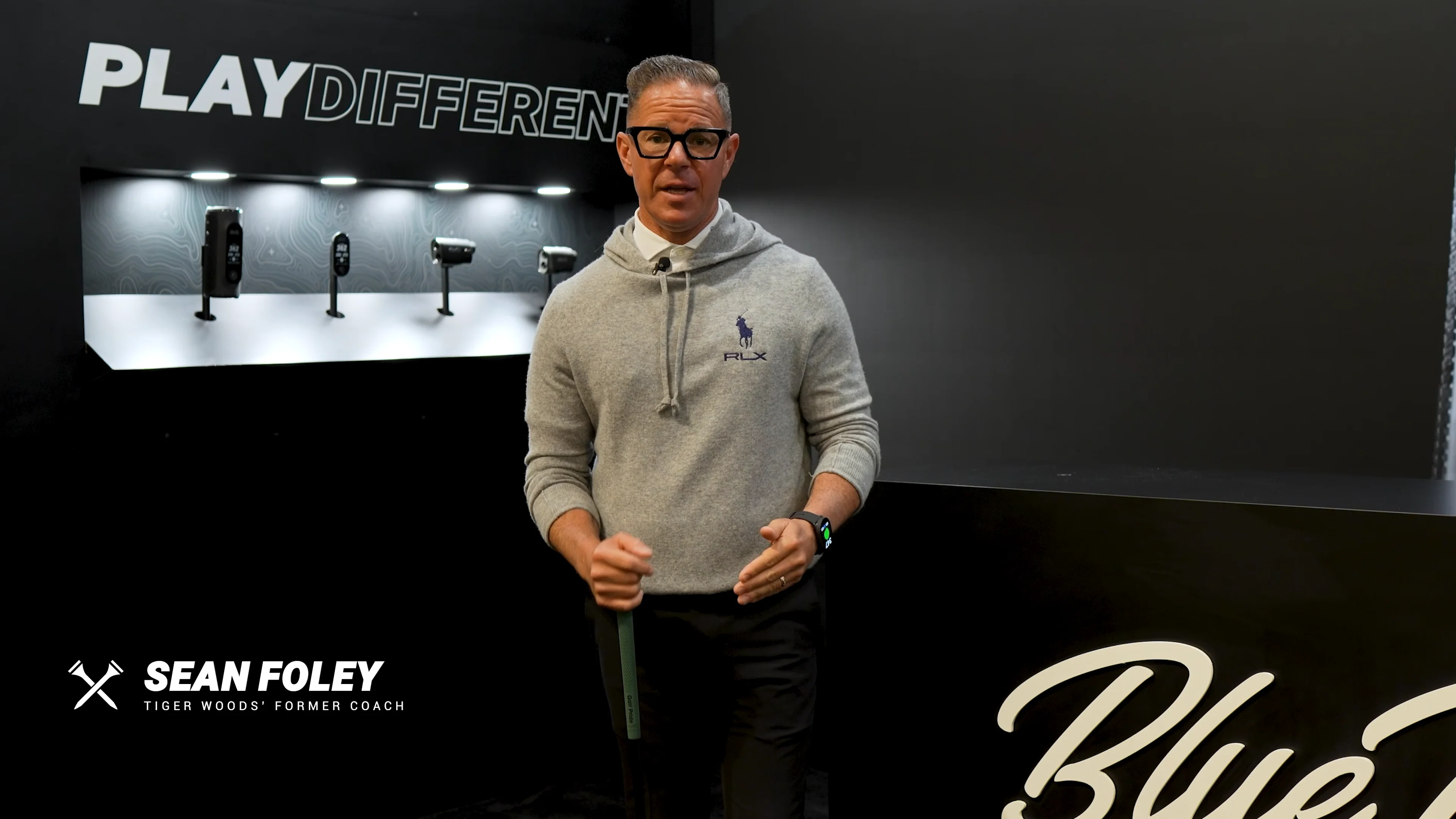 Sean Foley Introduces the NEW Blue Tees Golf PlayMaker+ GPS Watch