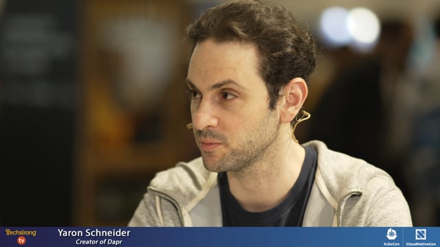Yaron Schneider on Dapr and Developer Innovation KubeCon Europe 2025 - Techstrong TV
