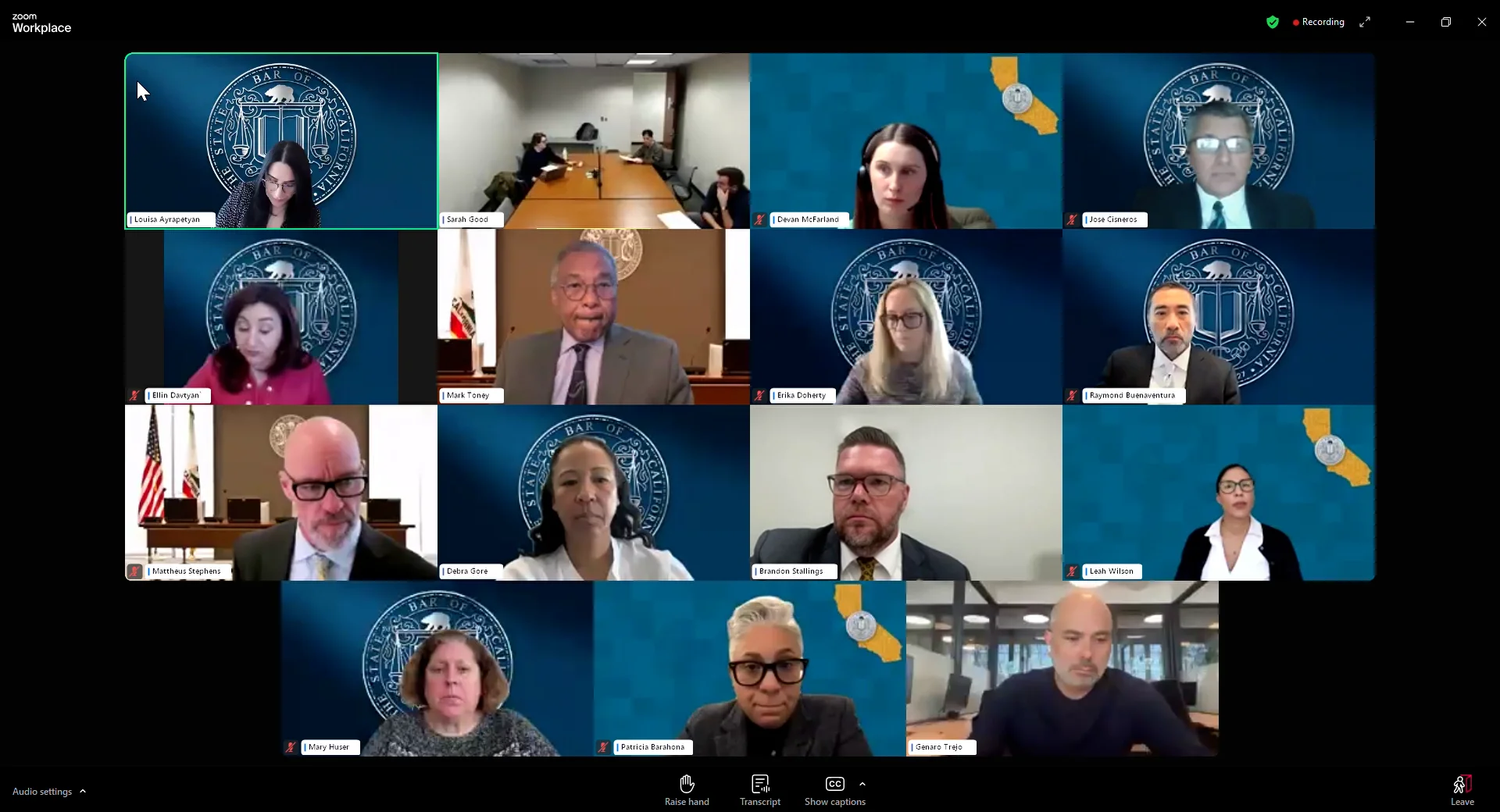 State Bar of California Board of Trustees Meeting Part 1 04/02/2025