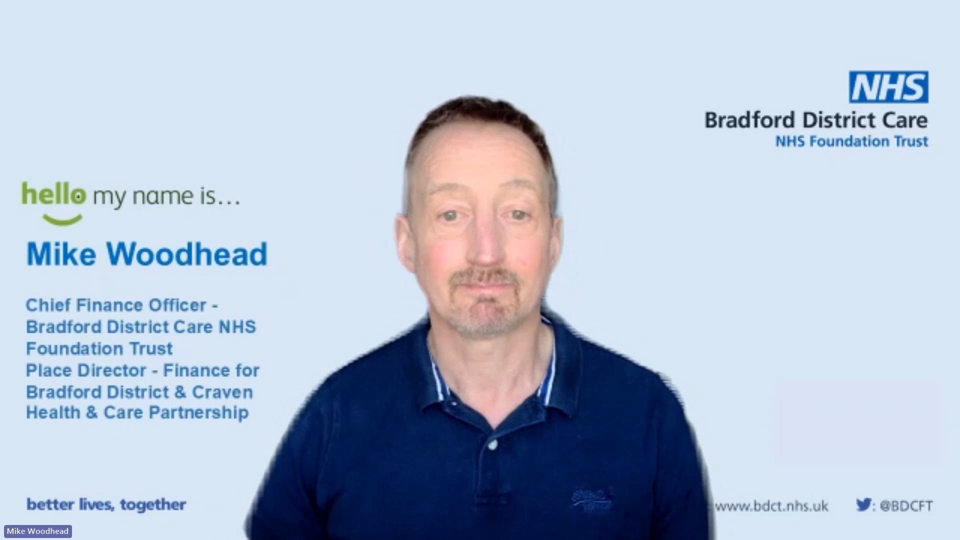 Mike Woodhead, Chief Finance Officer, weekly update - 4.4.25