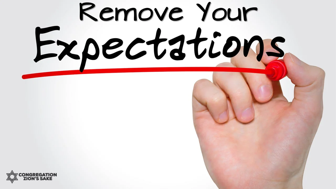 Remove Your Expectations