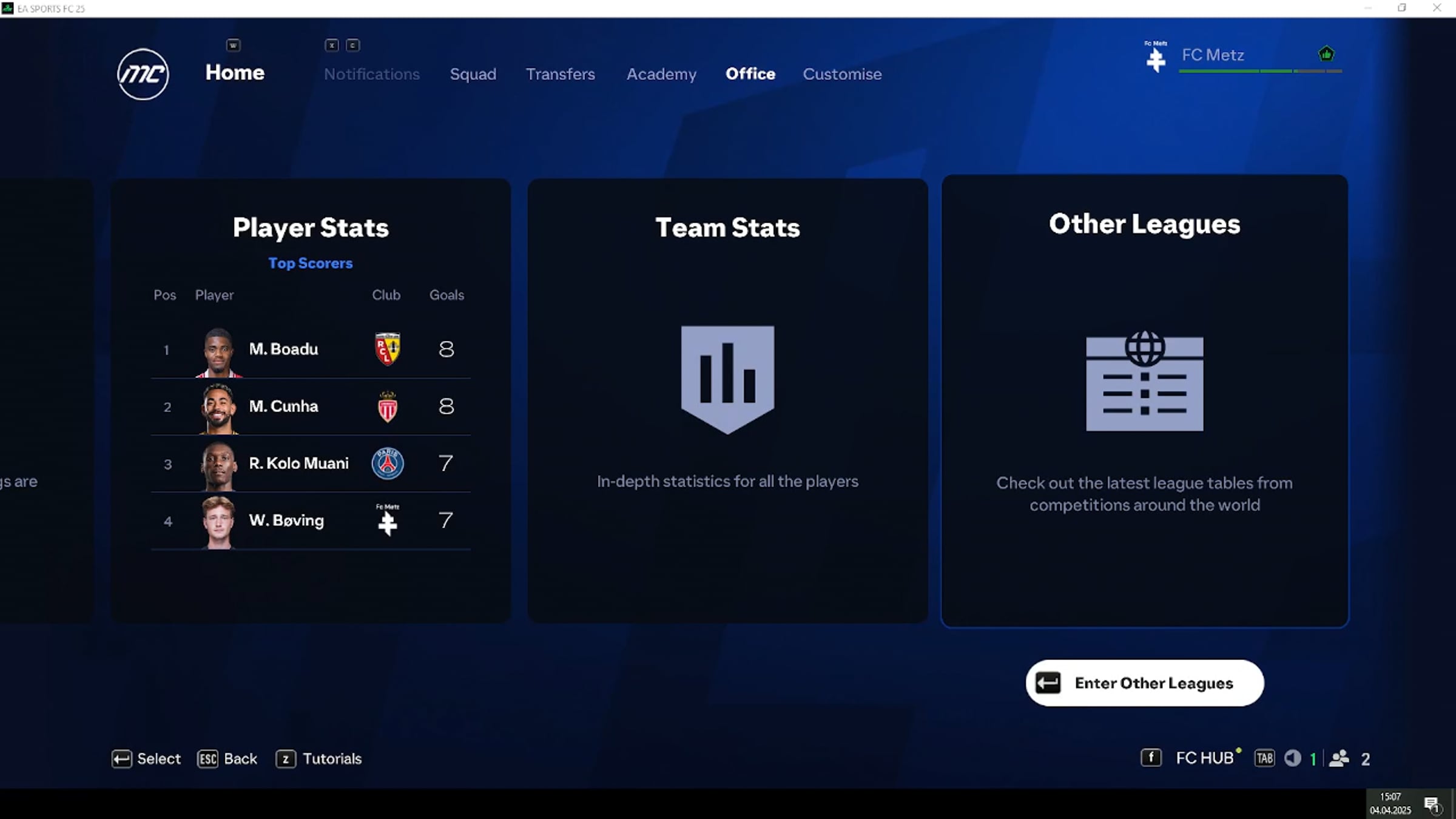 FC 25 Live Editor - Create Player From Preset
