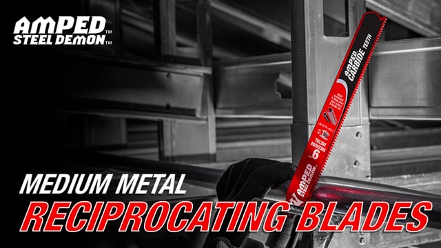 DS0910CFA3 | Reciprocating Blades | Medium Metal | AMPED™ Carbide ...