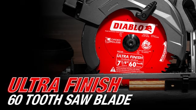 D1080X | Circular Saw Blades | Wood Cutting | Ultra Finish - Diablo Tools