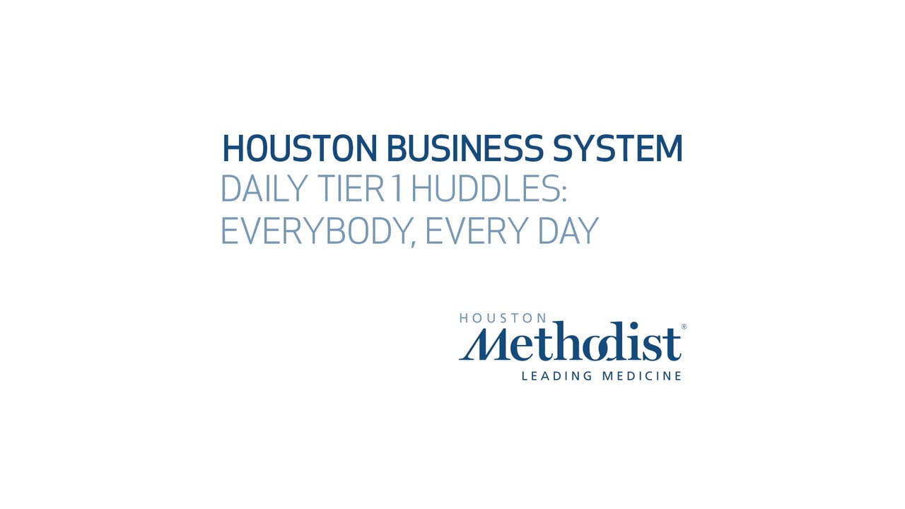 HMTW Town Halls - Daily Tier 1 Huddles