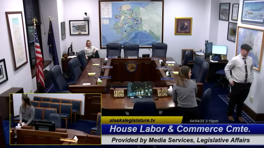 House Labor & Commerce, 4/4/25, 3:15pm