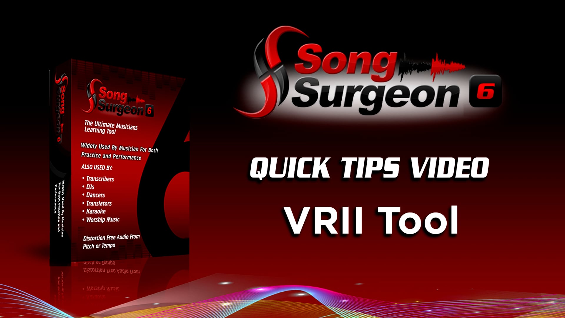 Song Surgeon 6: Vocal Removal Instrument Isolation
