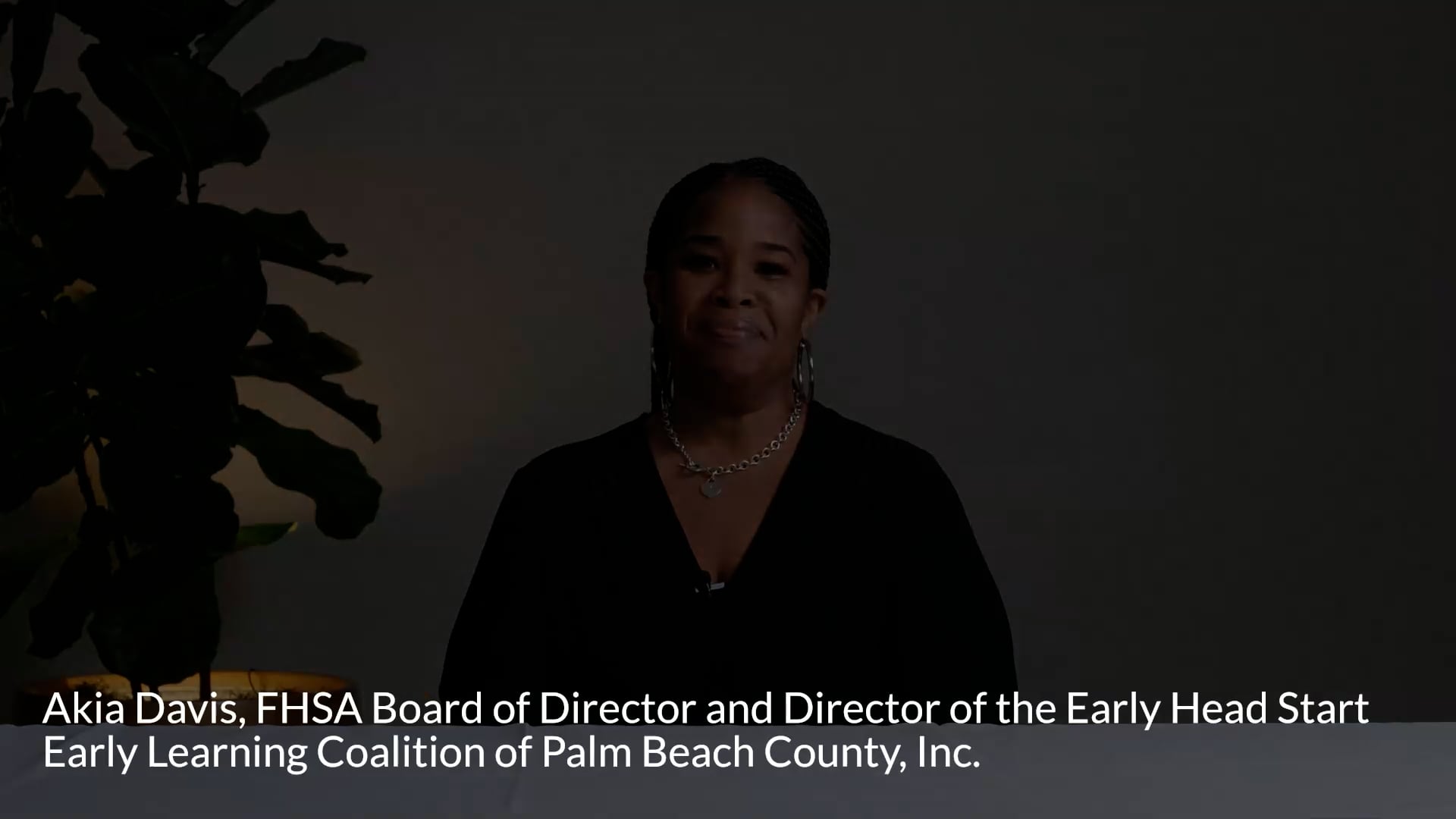 Akia Davis, FHSA Board of Director and Director of Early Head Start ...