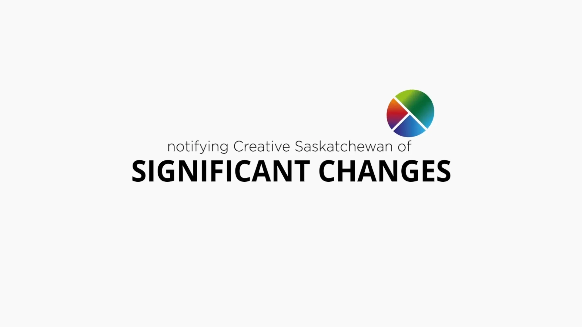 Creative Saskatchewan Awareness Video
