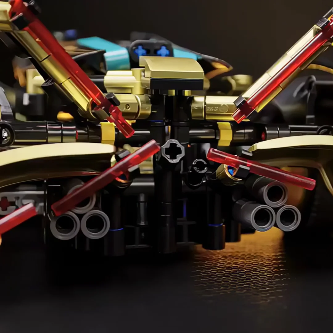 Black V12 Roadster RC Tech Racer