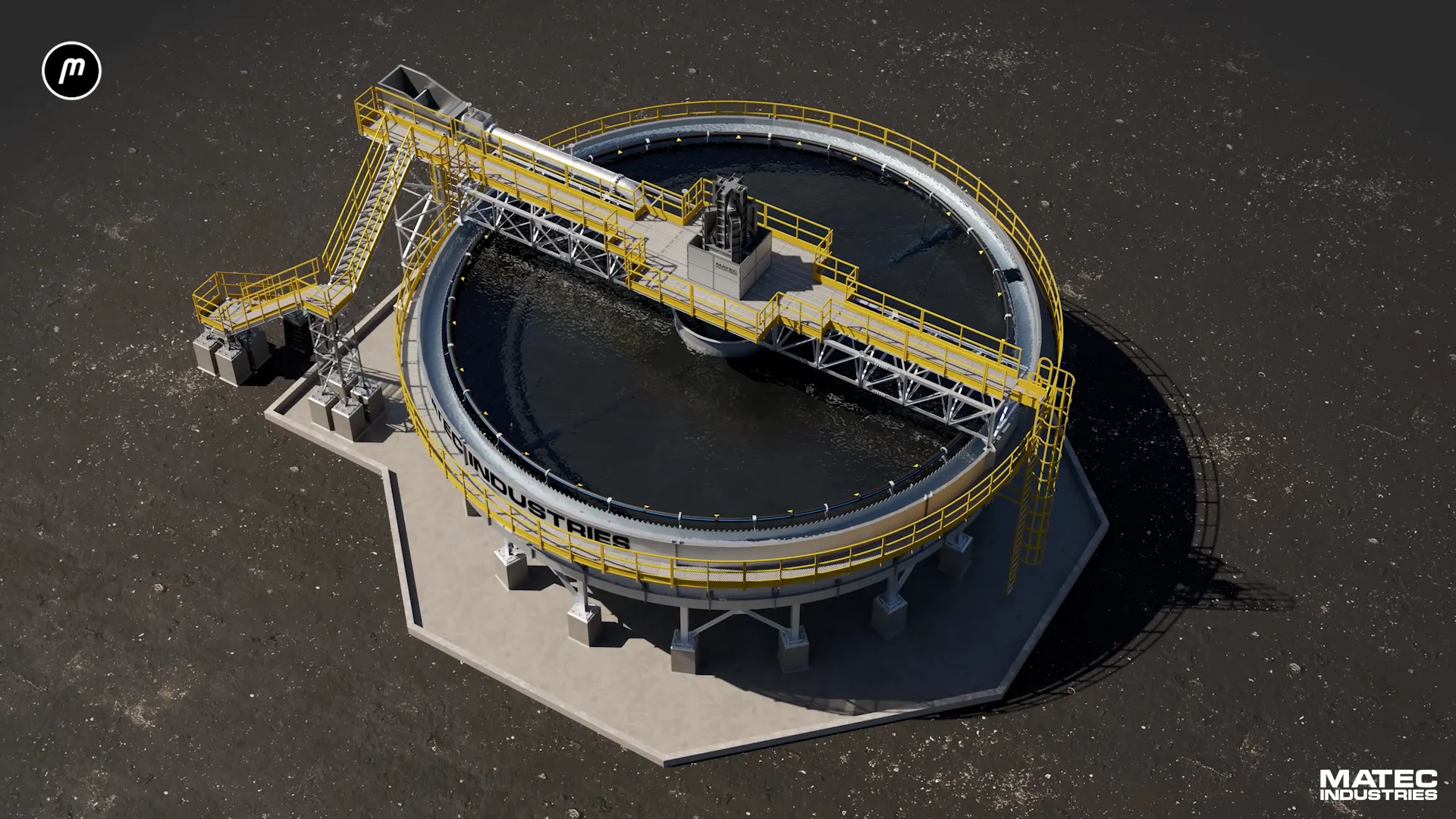 Animation Matec High Rate Thickener