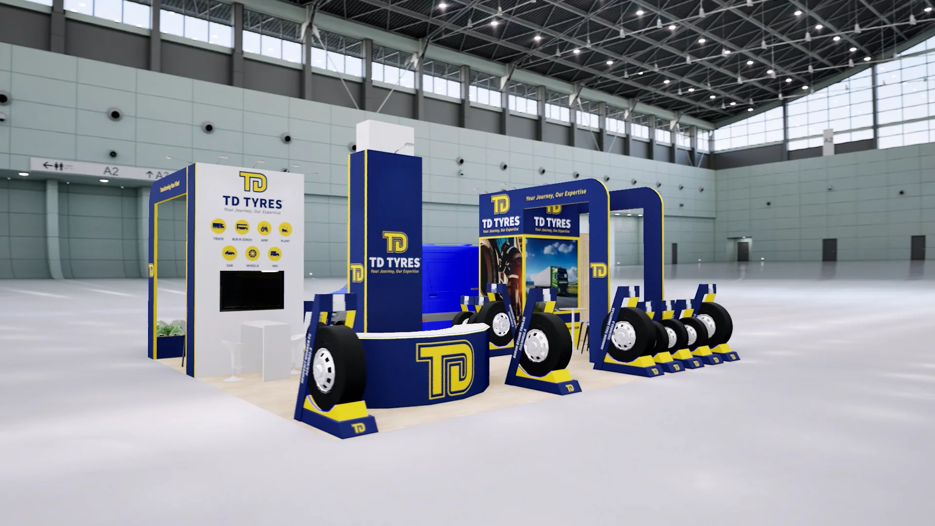 TD TYRES - SMART DISPLAY