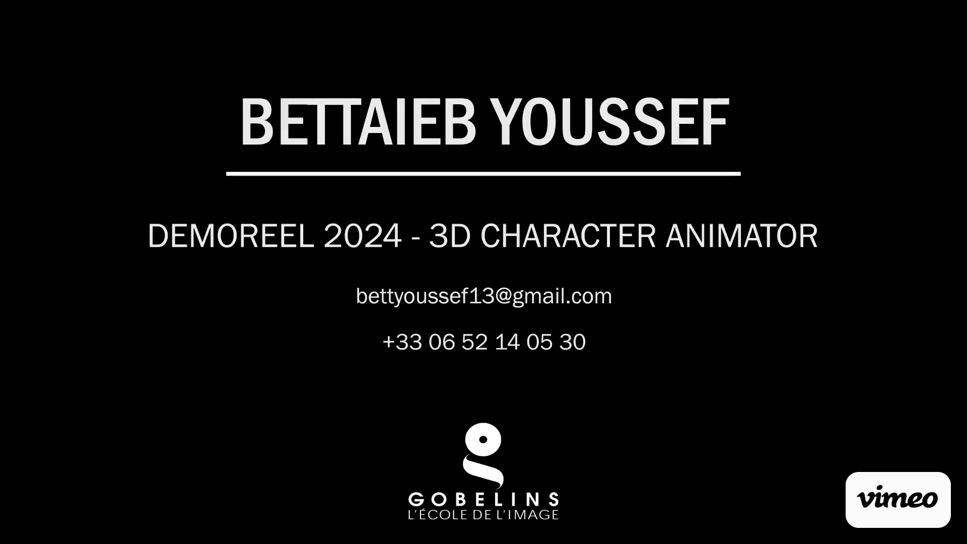 YOUSSEF BETTAIEB 3D ANIMATION DEMOREEL 2025