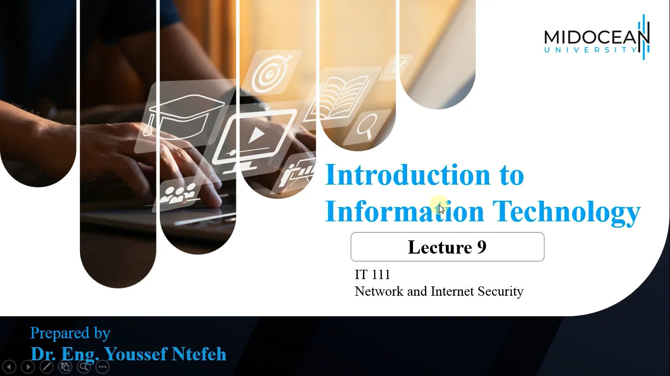 Introduction to Information Technology - IT111 - Lecture 9