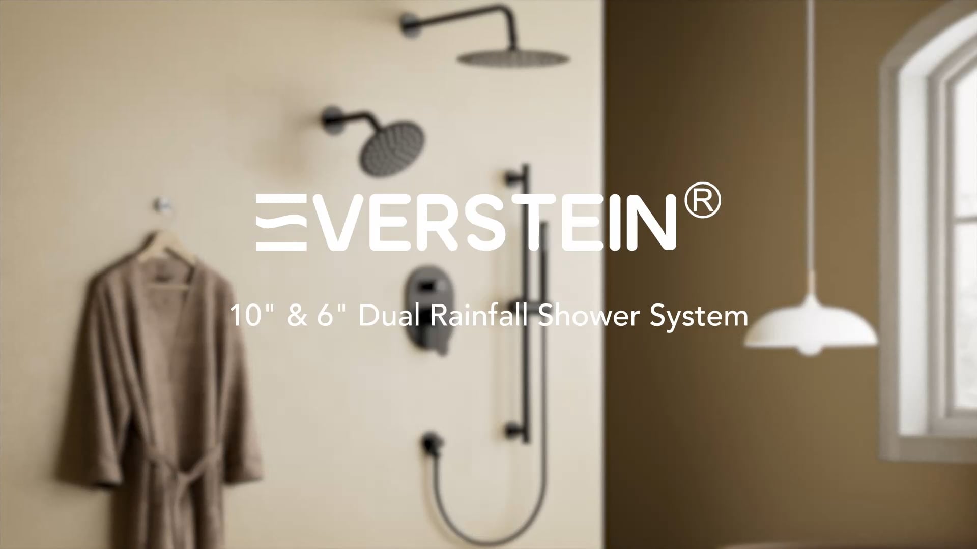 Dual Shower Heads System With Hand Shower and Slide Bar - Contemporary ...