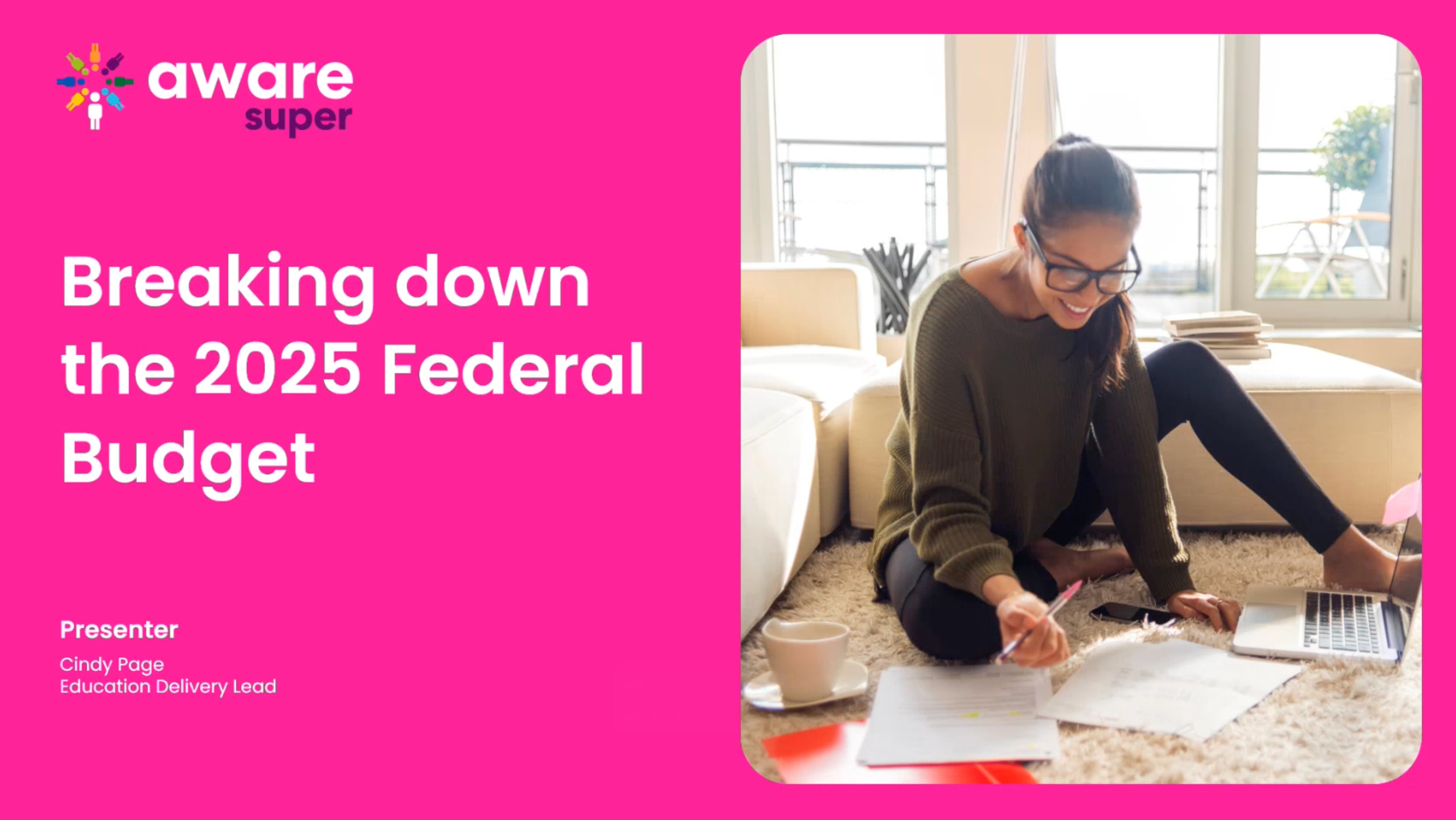 Breaking down the Federal Budget with Cindy Page