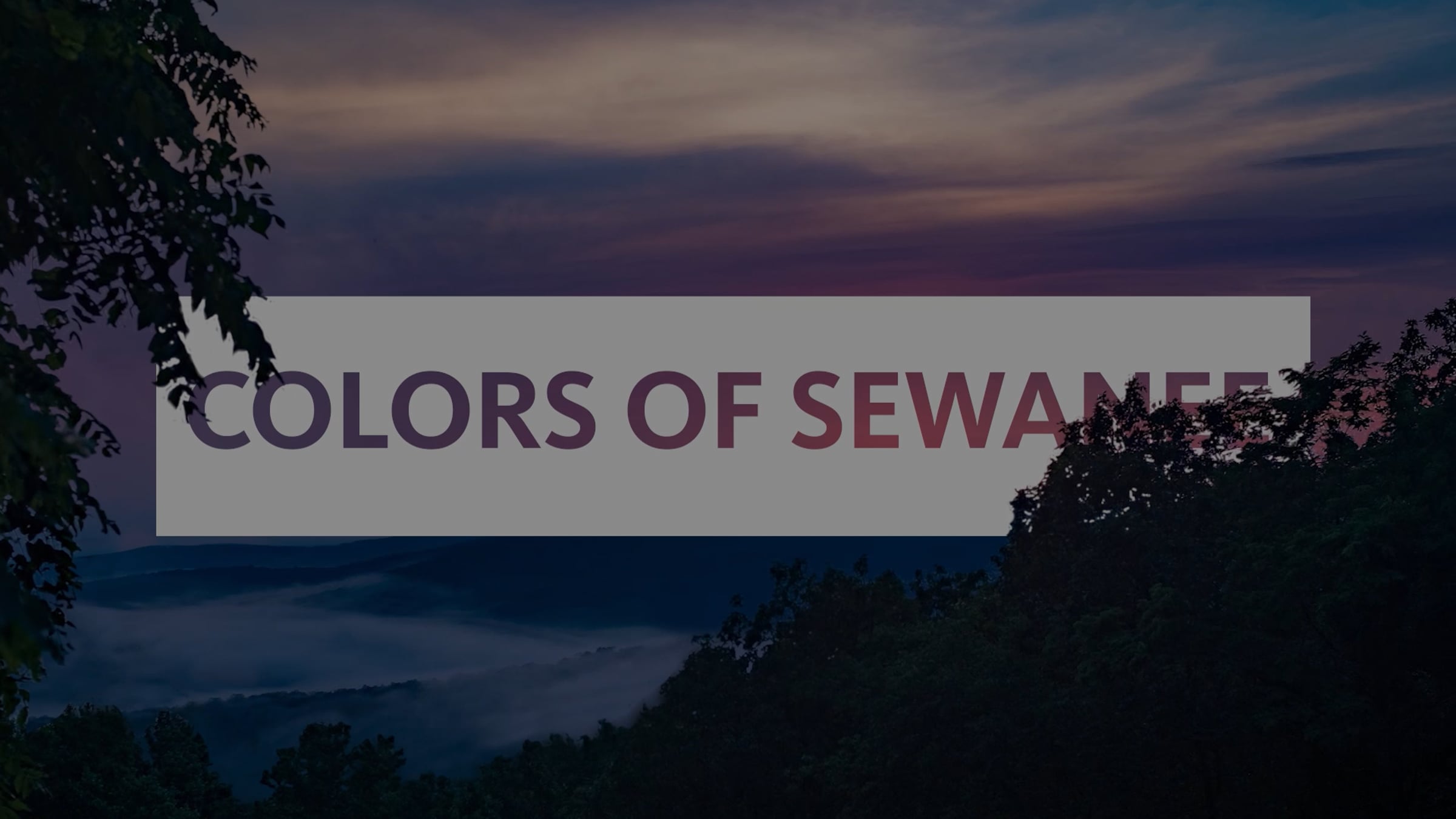 Colors of Sewanee