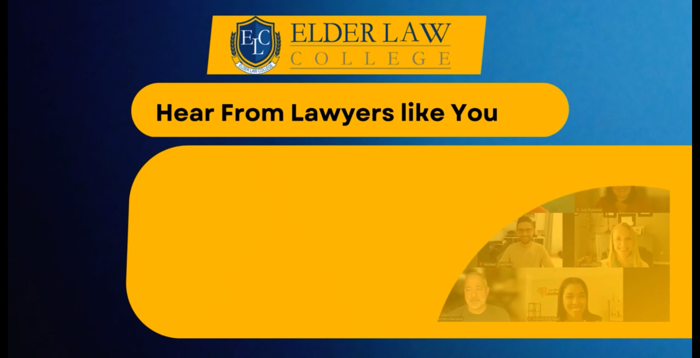 Hear from Lawyers like you