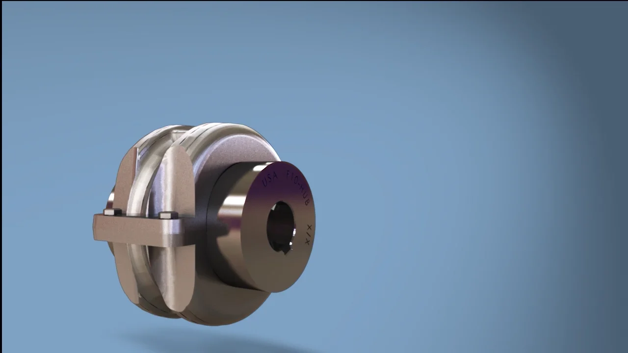 Cople Go-Flex con Cubierta Bipartida