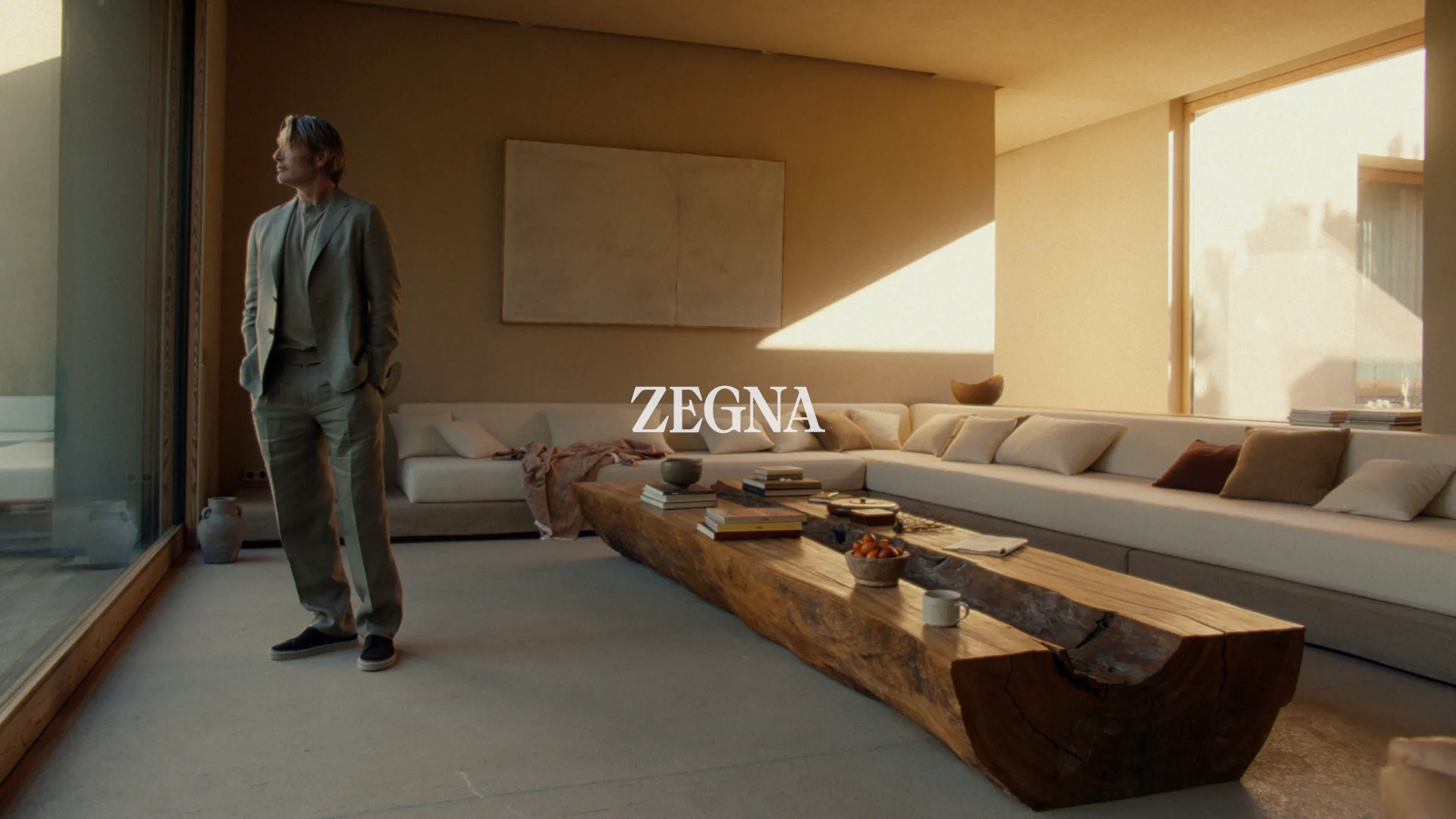 ZEGNA SS24 I Mads Mikkelsen I Director's cut