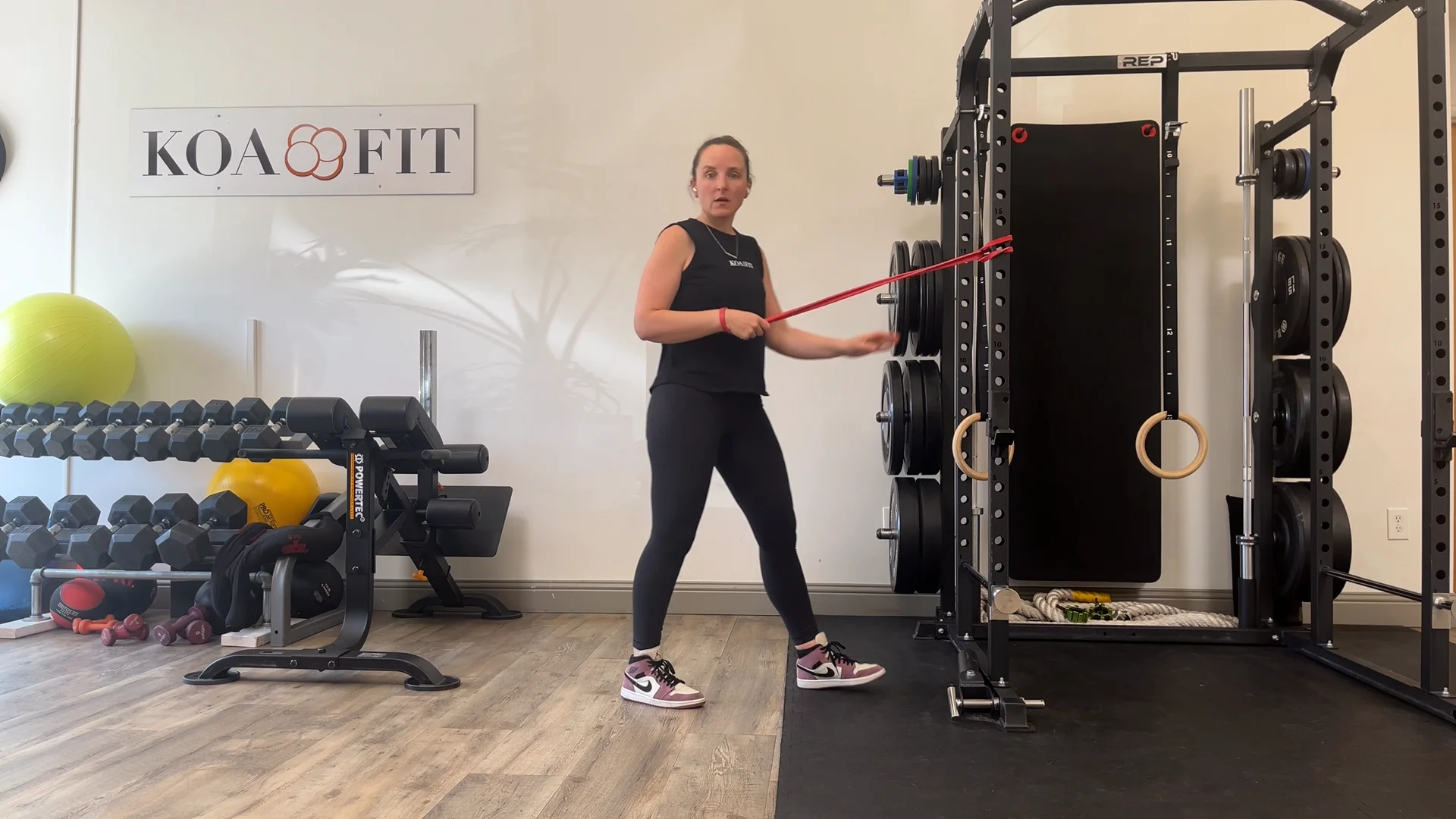 Single Arm Banded Scap Retraction and Depression