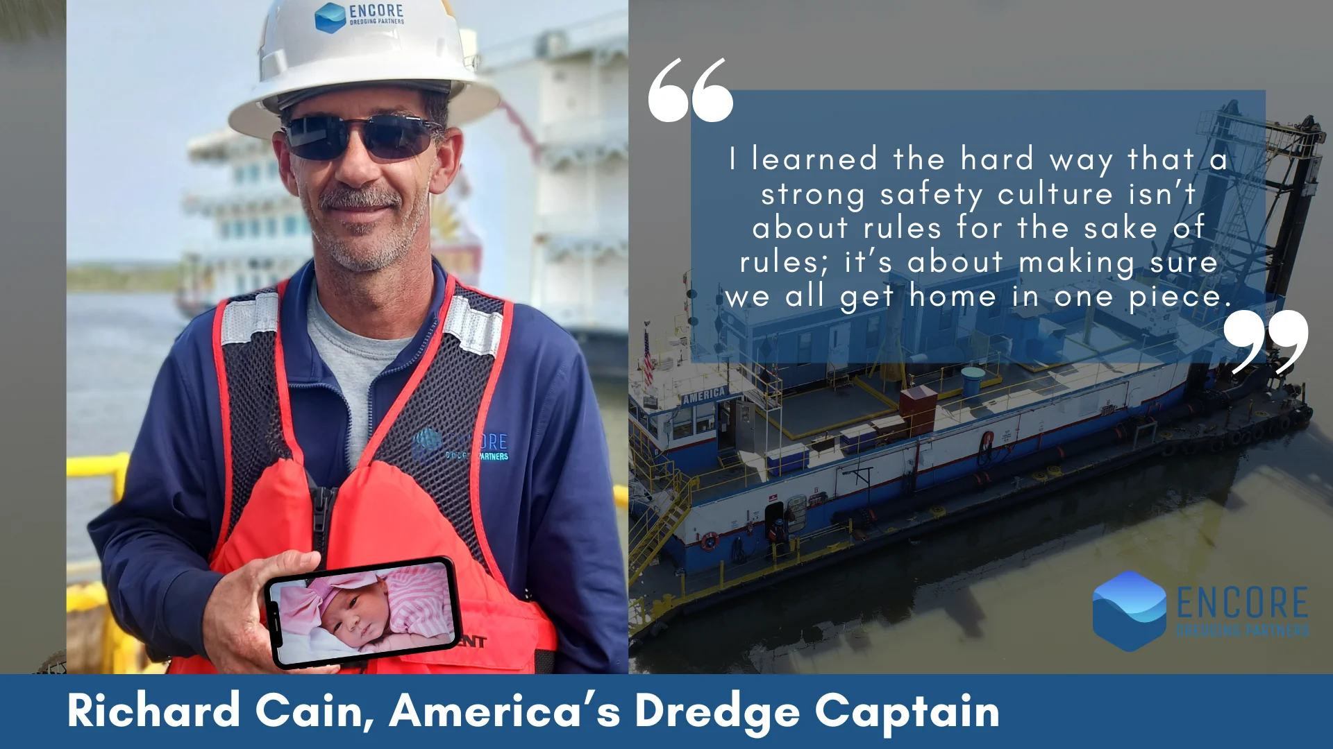 Safety It’s Personal Campaign—Captain Richard Cain, America