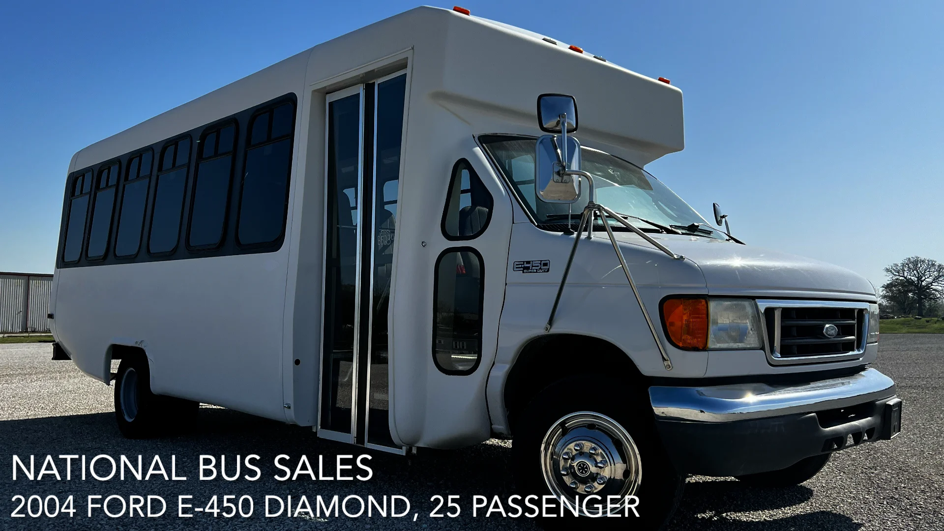2004 Ford E-450 Diamond Shuttle, 25 Passenger - National Bus Sales