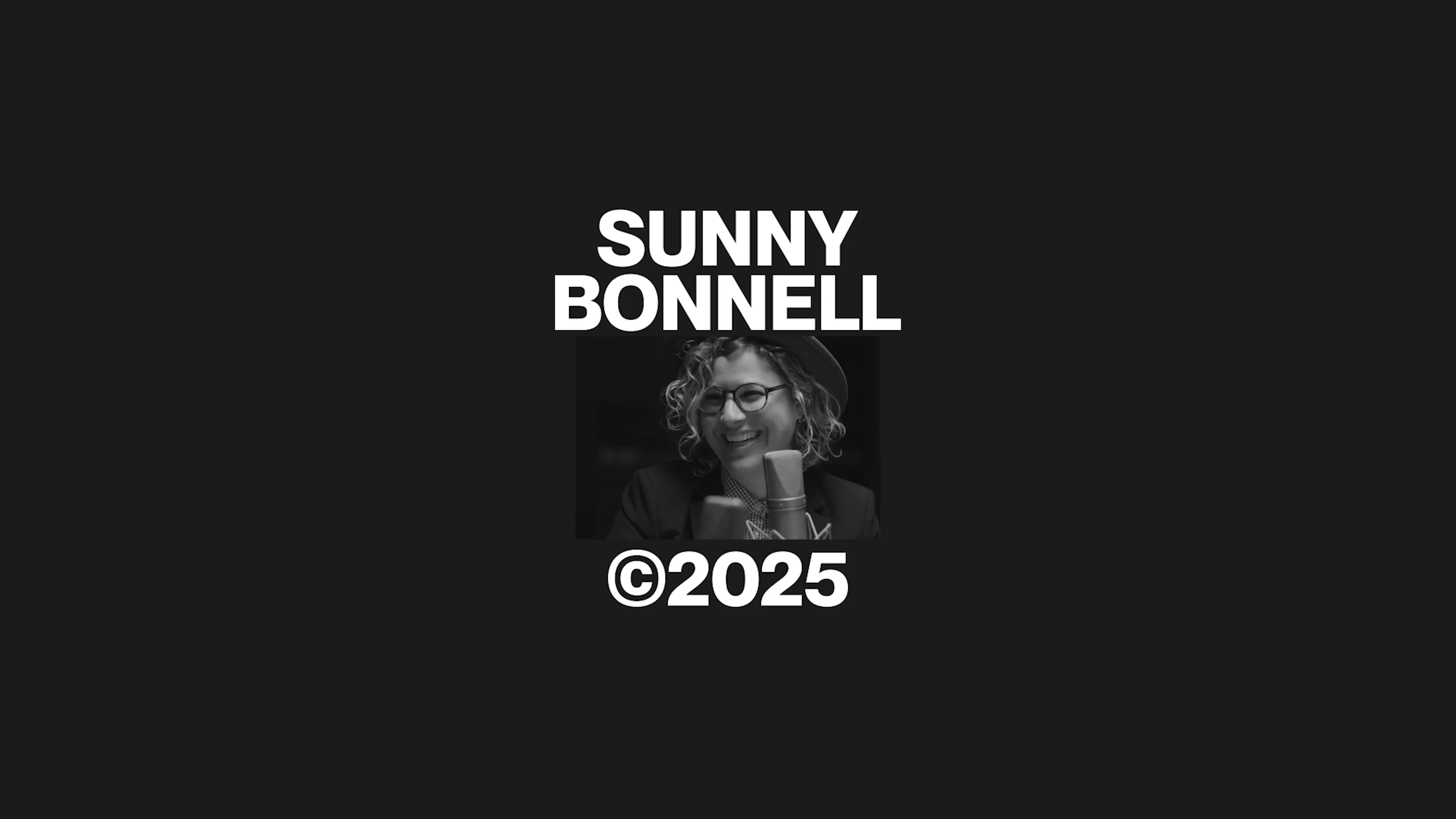 Sunny Bonnell 2025 Speaker Reel