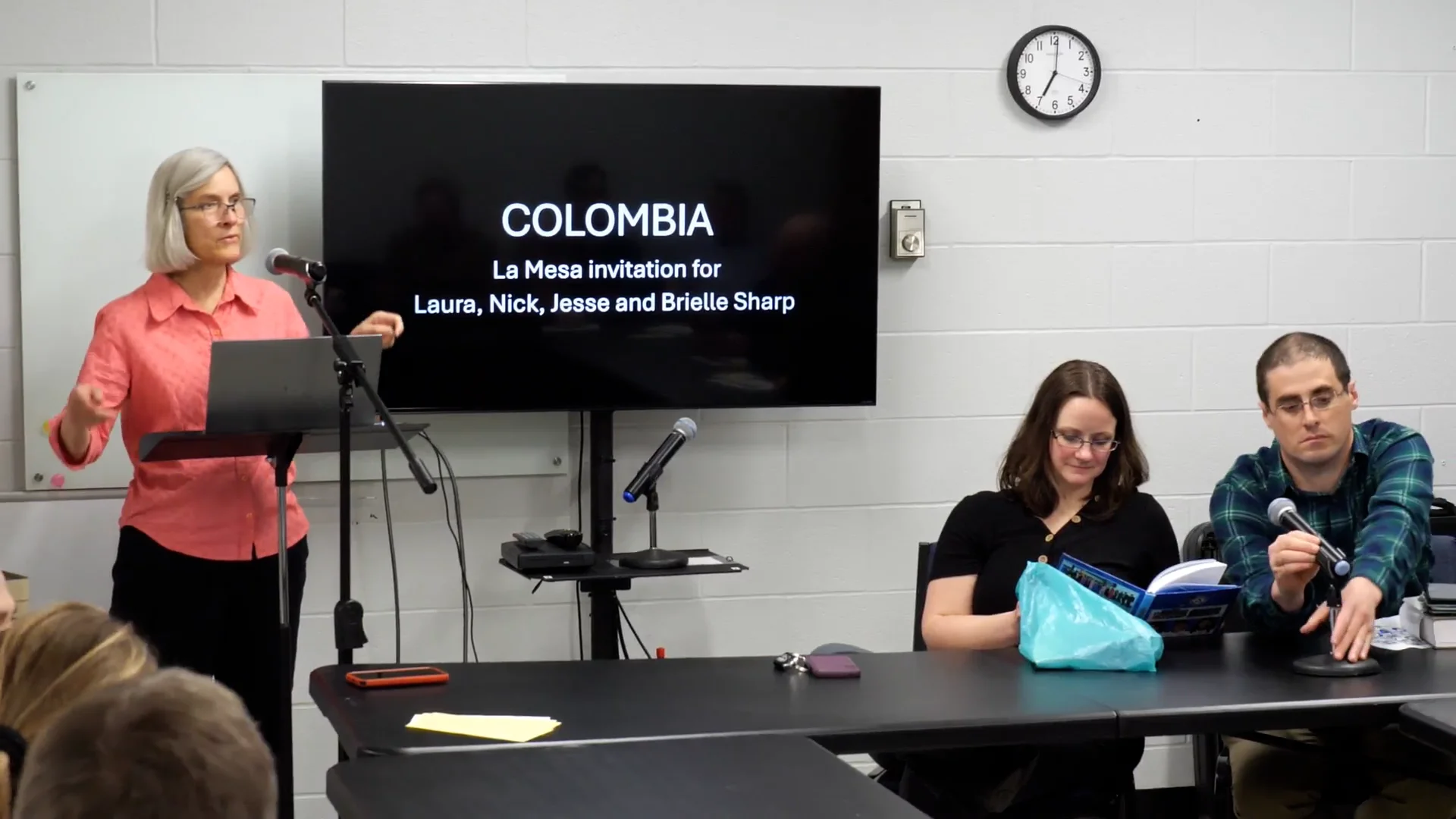 Nick and Laura Sharp Colombia Mission