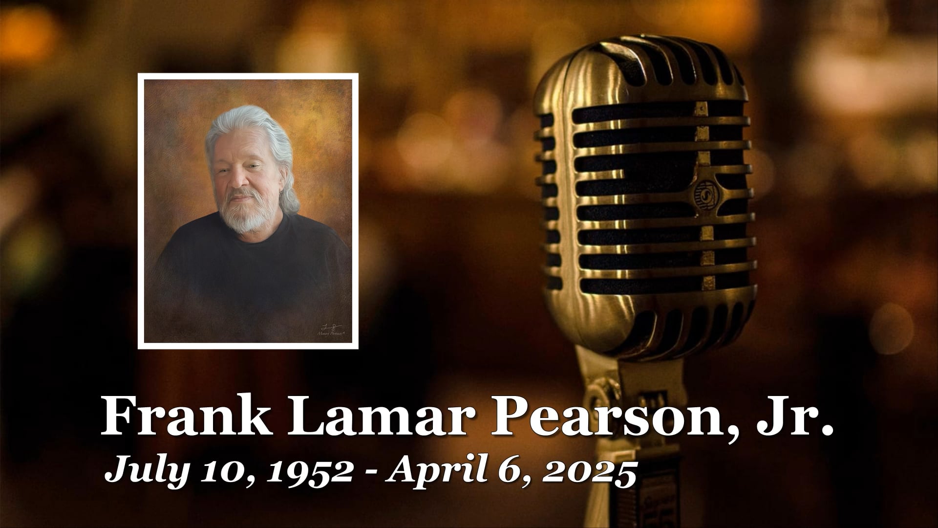 Frank Lamar Pearson, Jr. - Morgan & Nay Frank Pearson on Vimeo