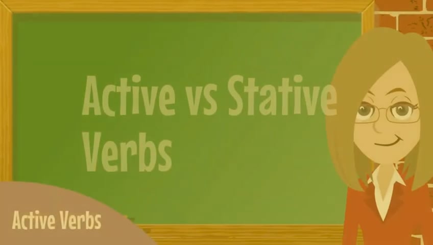 State and action verbs