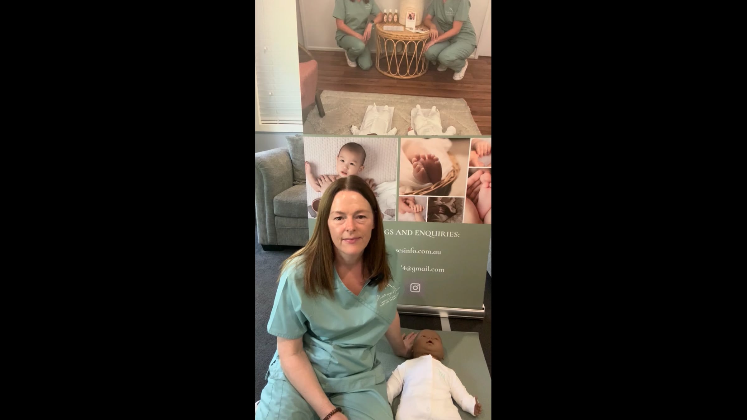 Nappy/Diaper Change Demonstration Vidoe