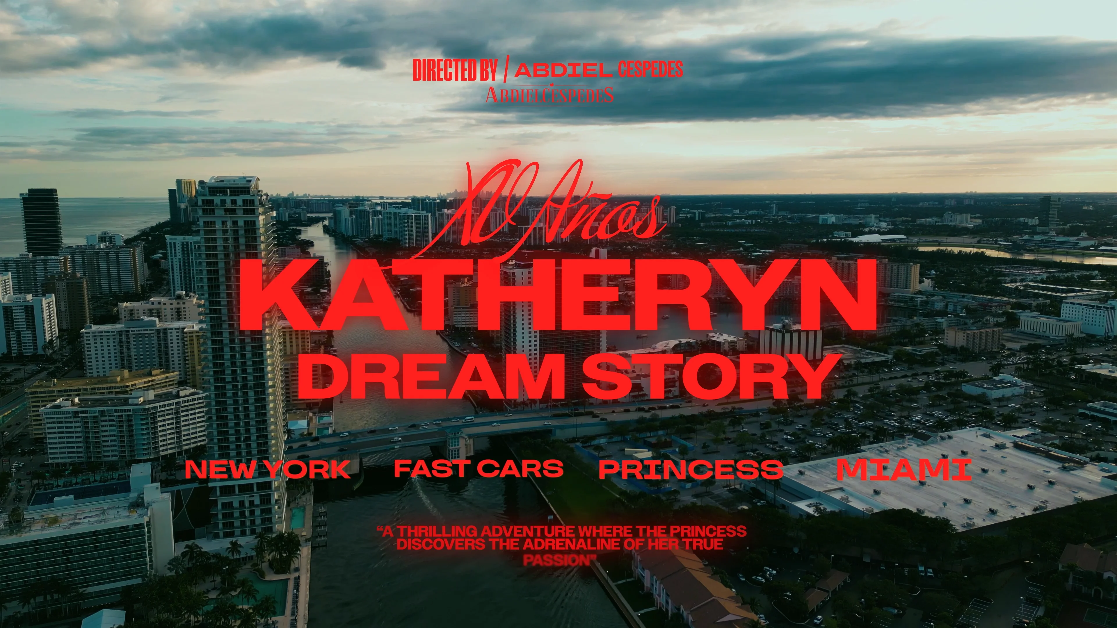 KATHERYN'S DREAM STORY - MIAMI, FAST CARS, NEW YORK | PHOTOSHOOT